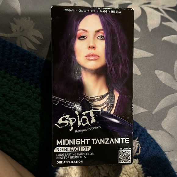 Splat | Hair | Splat Midnight Tanzanite Dye Unisex Semipermanent Purple ...